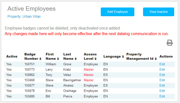 HandyTrac Key Control